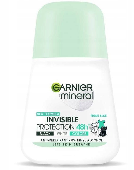 Garnier Mineral Invisible Protection Fresh Aloe Roll-On Antiperspirant ...